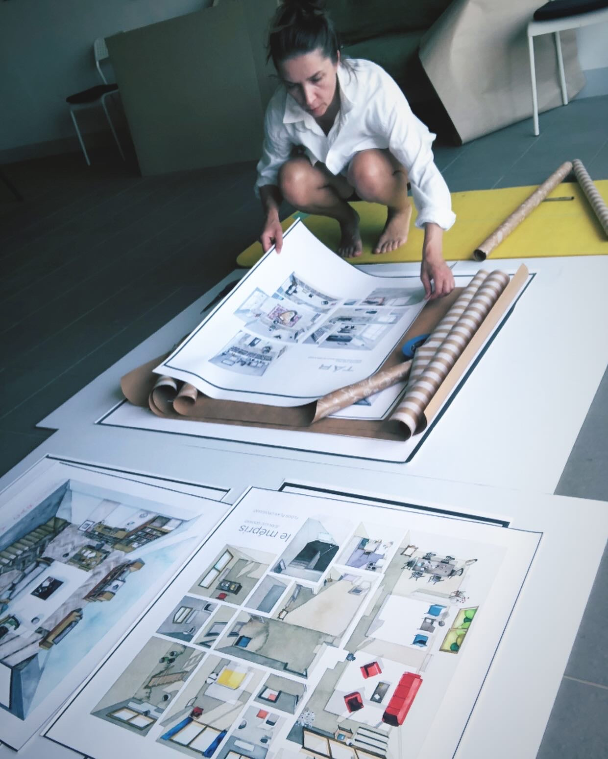 PRINTS – Floor Plan Croissant
